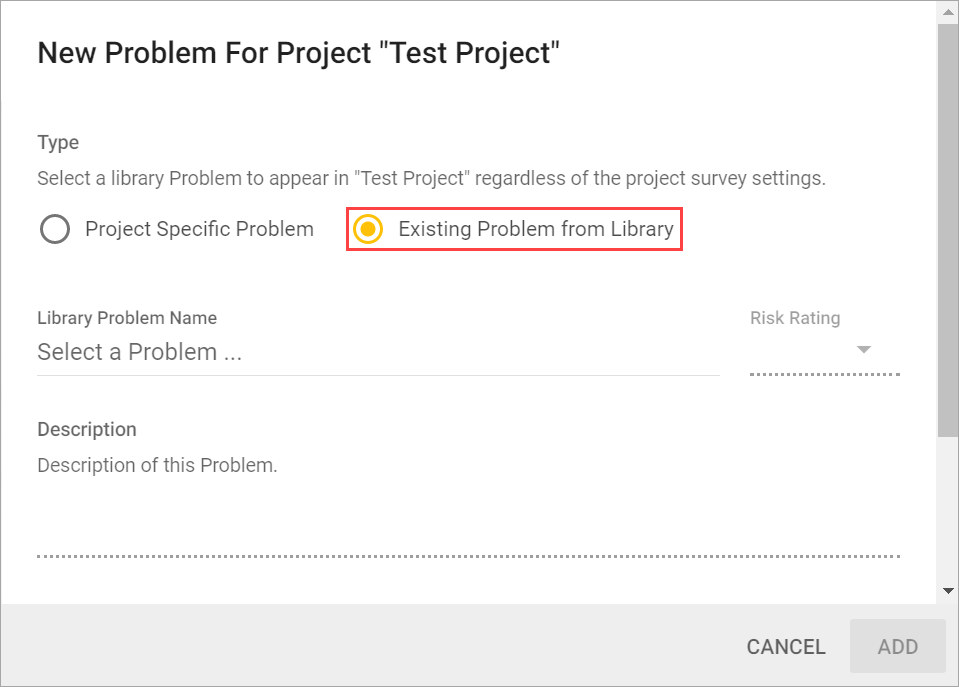 Project problems · SD Elements User Guide